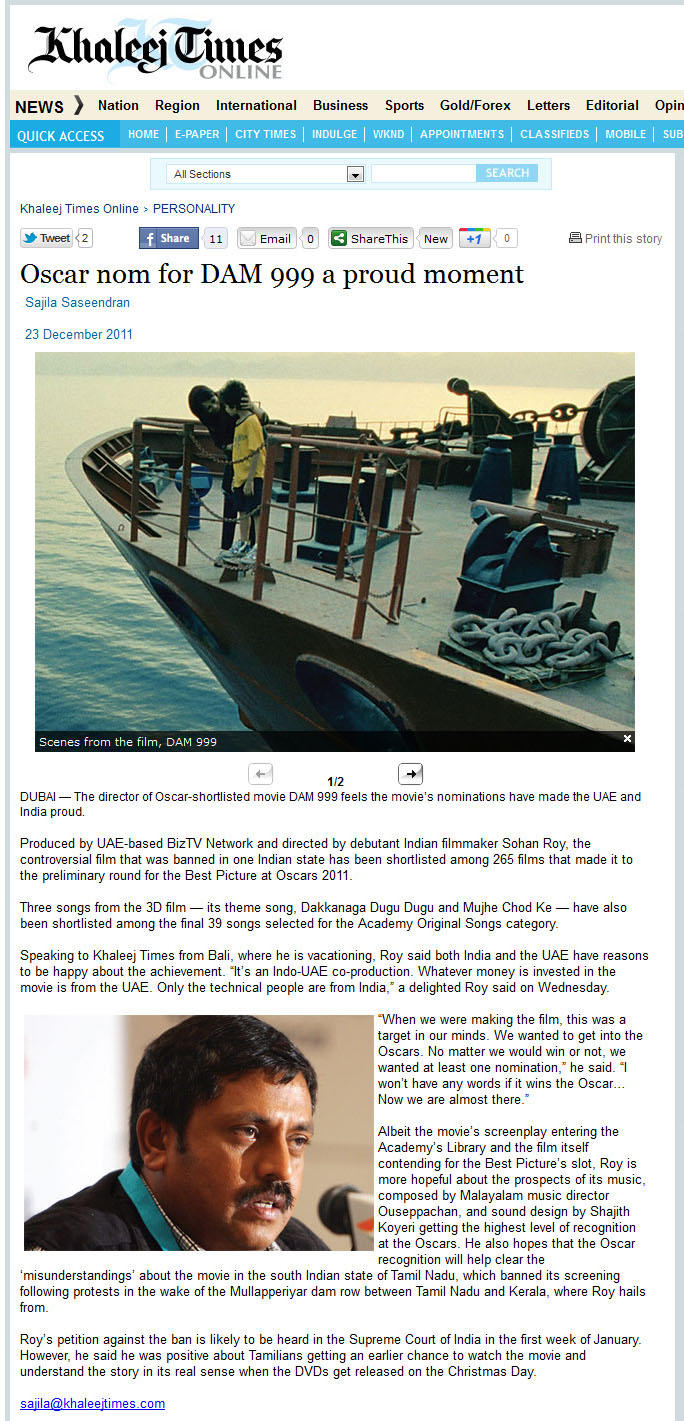 DAM999 Movie 3D Website - Official